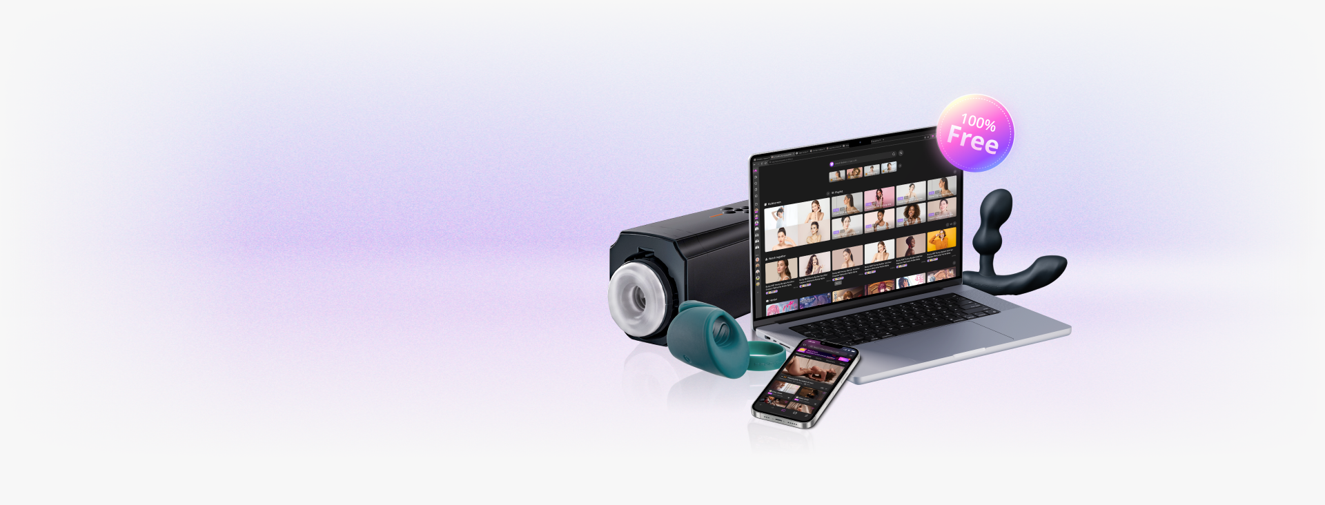 VibeMate Enjoy interactive content in the content hub for adult videos ...